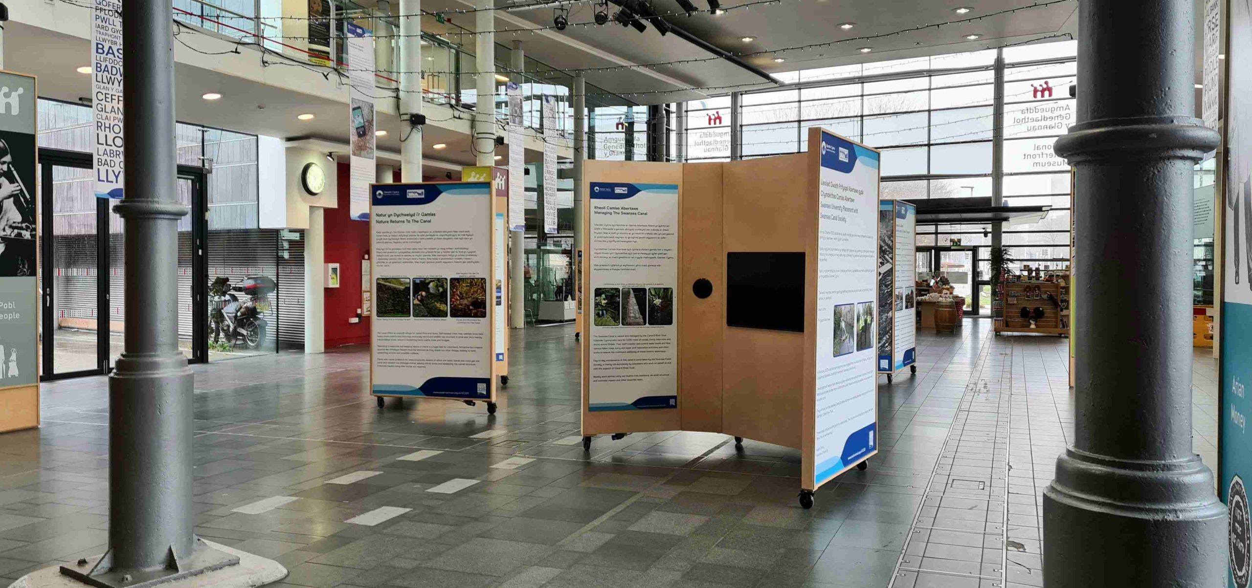 Exhibition at the National Waterfront Museum - Swansea Canal Society