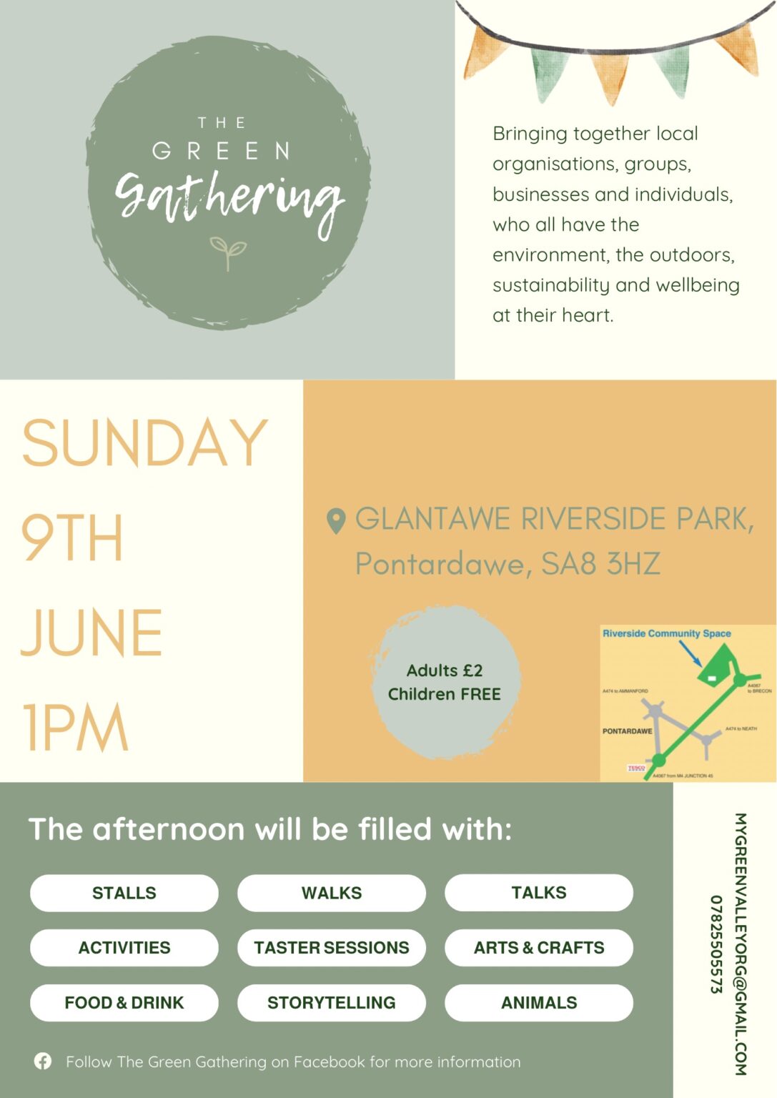 The Green Gathering - Sunday 9th June 2024 - Swansea Canal Society
