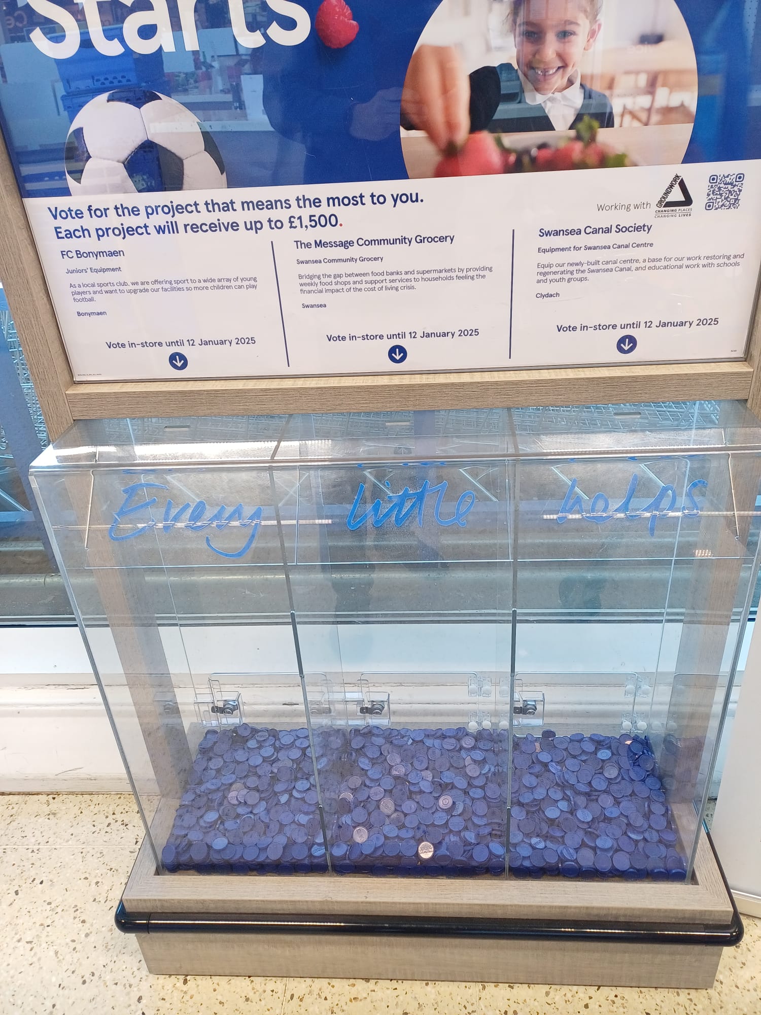 Tesco Stronger Starts - Support us when you shop - VOTING NOW OPEN ...